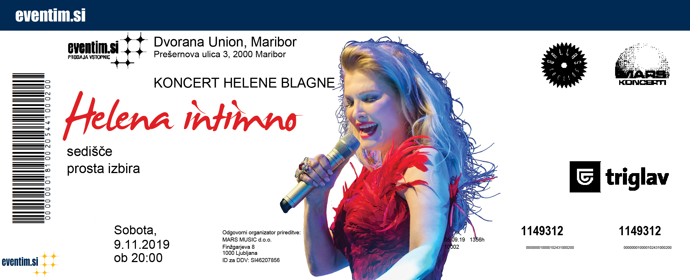 Kupite vstopnice za HELENA INTIMNO na Eventim.