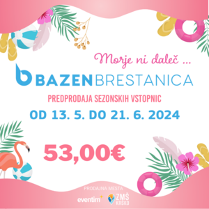 Tickets for BAZEN BRESTANICA SEZONSKA KARTA 2024, Brestanica ~ Bazen Brestanica